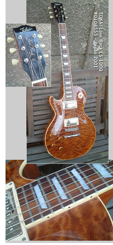 lefthand gear.de / TOKAI Love Rock LS 100 Quilted Maple Top / Linkshänder