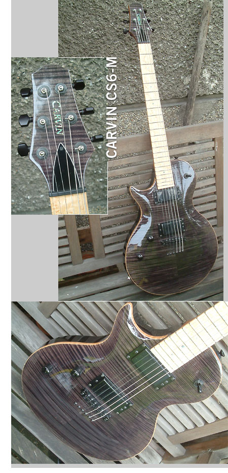 lefthand gear.de / CARVIN CS6-M / Gaucher / Linkshänder