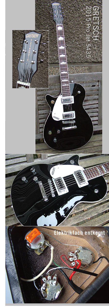 lefthand gear.de / GRETSCH Pro Jet Electromatic 5435 / Linkshänder